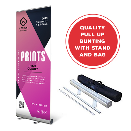 Roll Up Buntings | Roll Up Bunting Printing Malaysia - EzyPoster